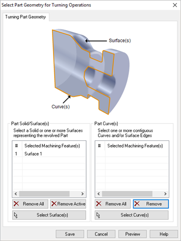 TURN Module > Key Concepts > Part Geometry > How to Define Part Geometry