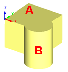 MESH Module > Ribbon Bar > Model Tab > Intersect & Split