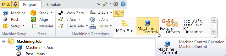MILL Module > Creating Machining Operations > Create Miscellaneous ...
