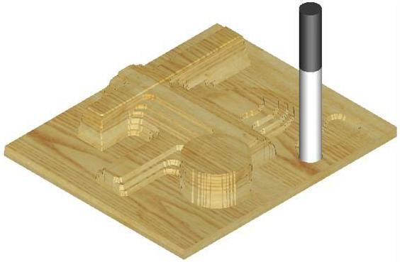 MILL Module > Simulating Machining Operations > Material Texture in ...